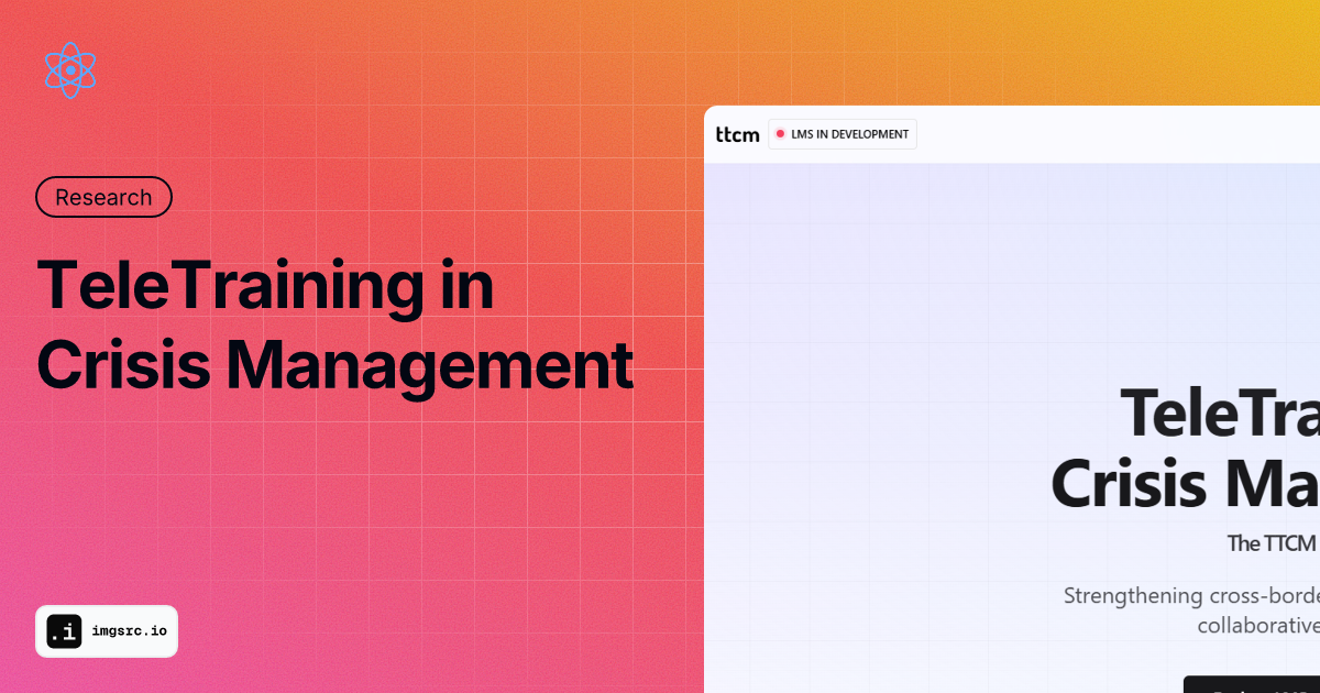 TeleTraining in Crisis Management